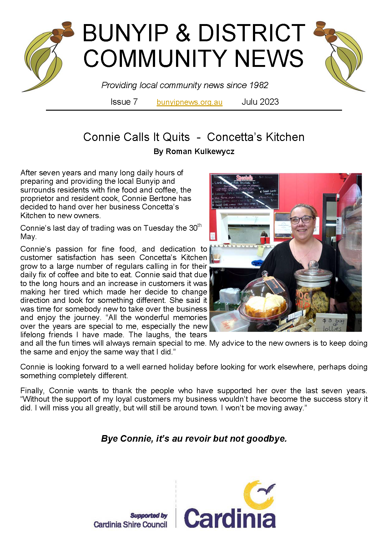 Bunyip & District Community News - The Voice Of The District