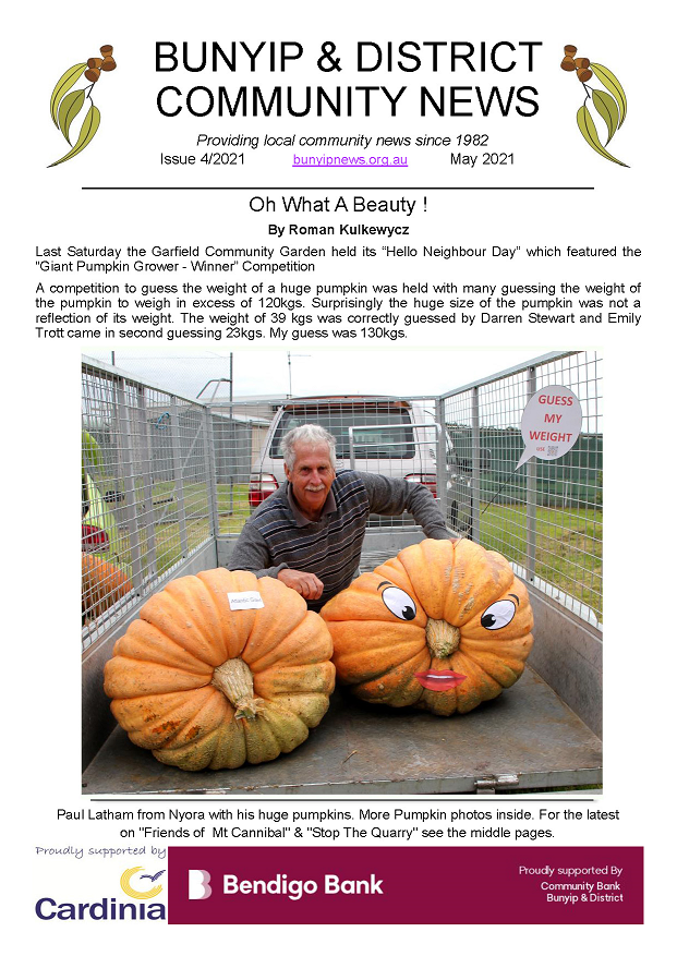 Bunyip & District Community News - The Voice Of The District